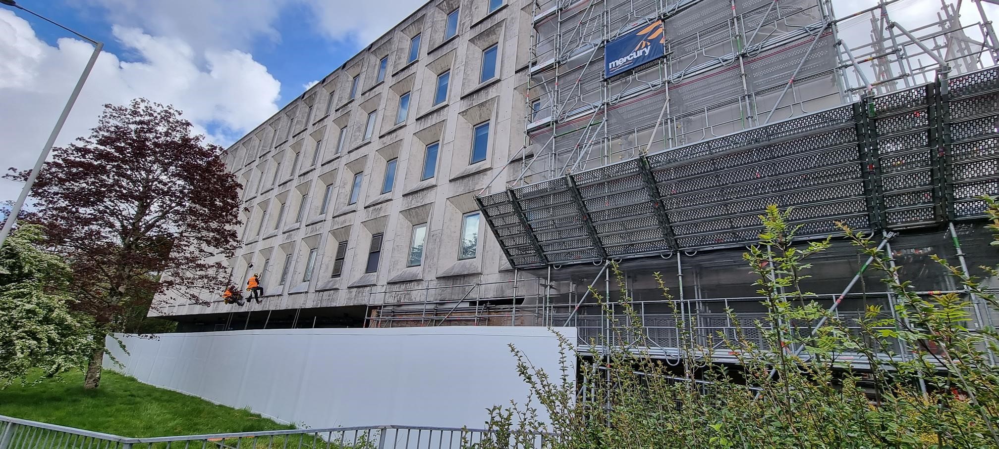 Reinforced Concrete Cladding Repairs - Mercury Construction South West Ltd